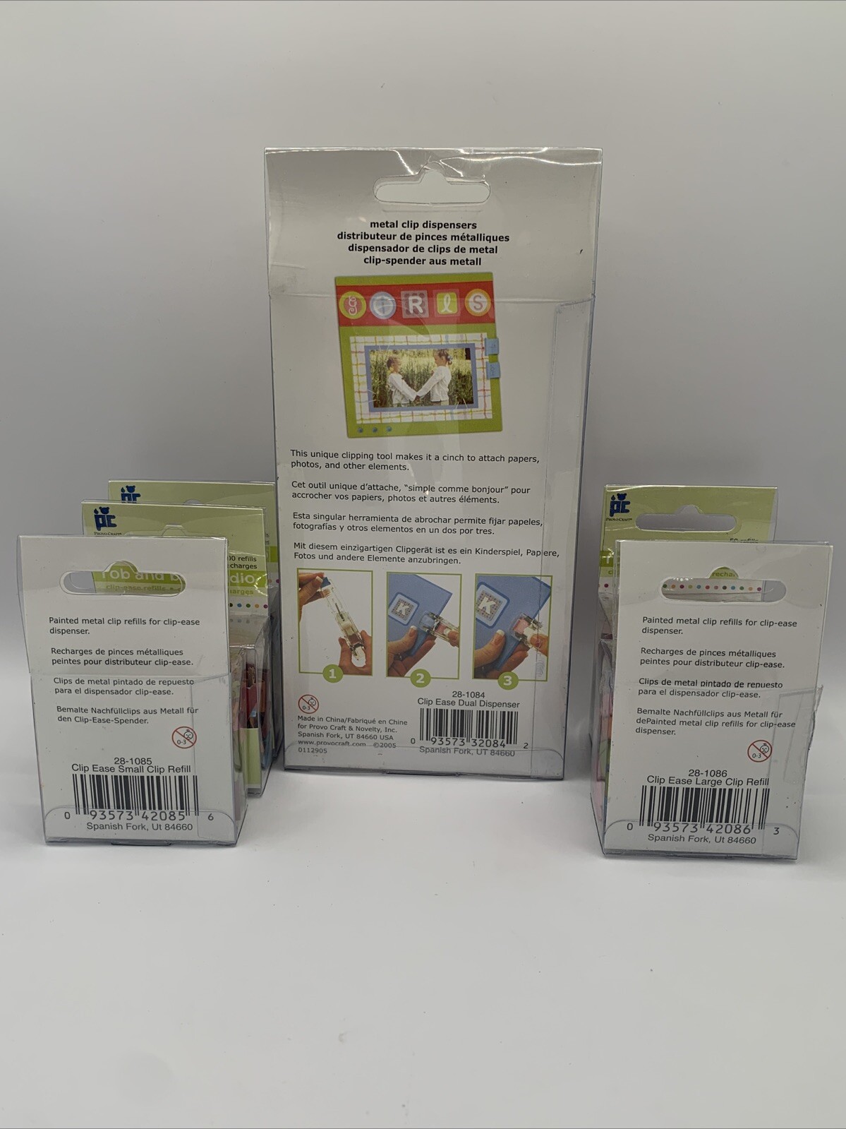 Provo Craft Rob And Bob Studio; Scrapbooking Clipping Tools With Clips ...