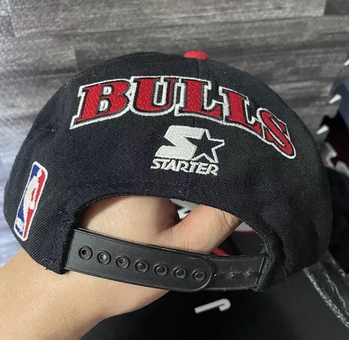 Vintage 90s Starter NBA Chicago Bulls SnapBack Hat Cap | eBay