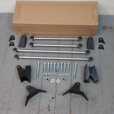 1962 - 64 Chevy II Nova Rear Suspension Four 4-Link Kit SS BBC SBC ...