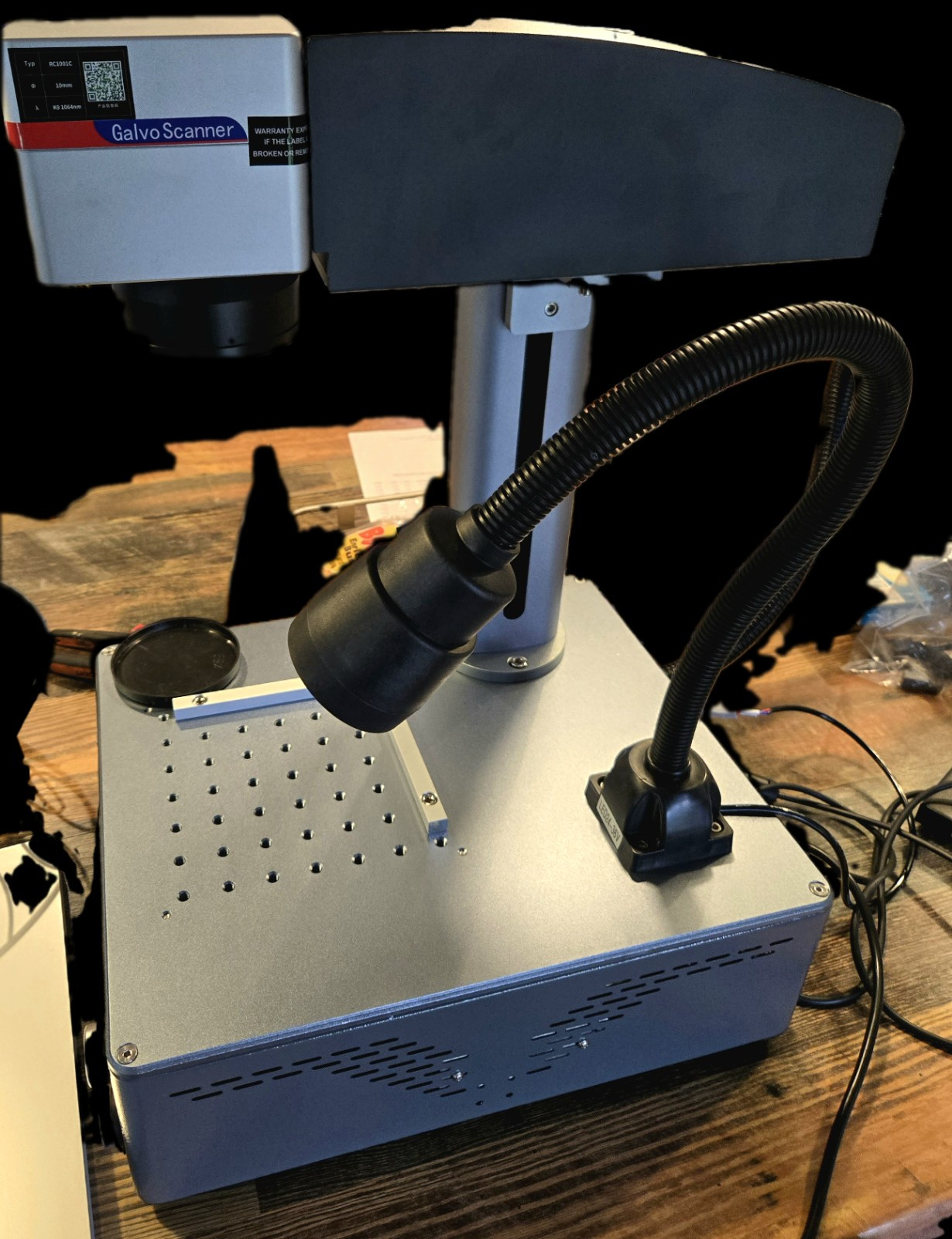 US MAX 50W Fiber Laser Metal Marking Cutting Machine EZCAD 2 Jewerly ...