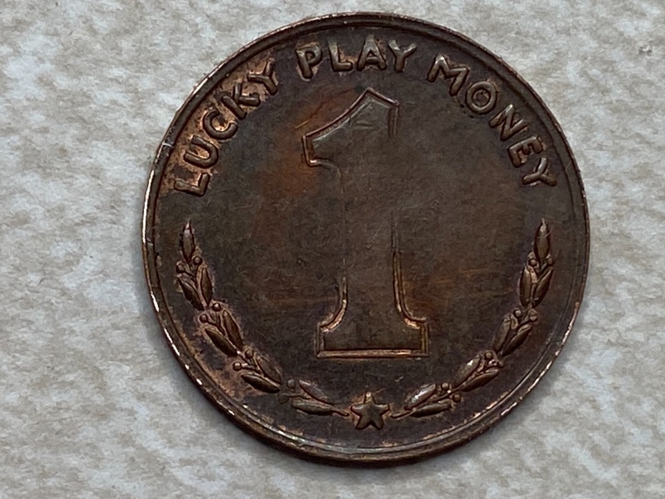 Franklin D Roosevelt Lucky Play Money Coin Token T8814 | eBay