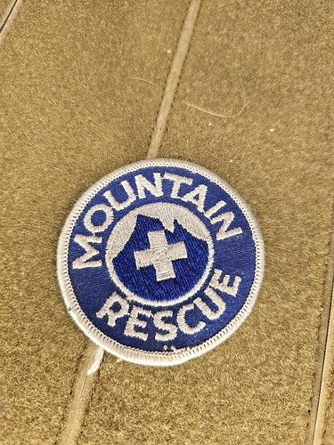 Mountain Rescue SAR Patch Seattle WA CA NV TMRU Tacoma Lewis County | eBay
