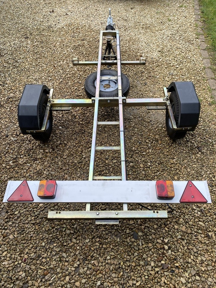 Dave Cooper Collapsible Single Motorcycle Trailer | eBay UK