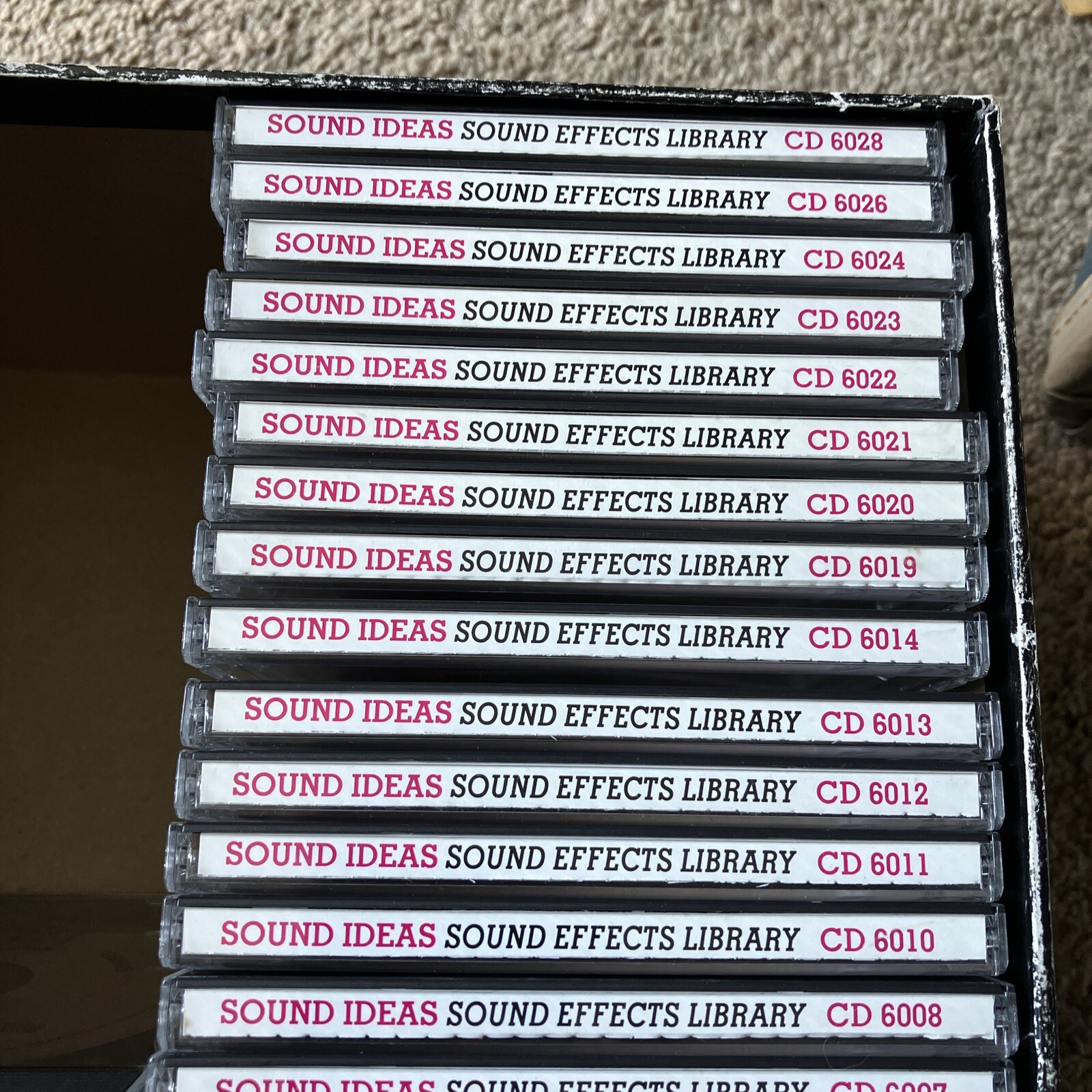 SOUND IDEAS Sound Effects Library 2000 Series 26 CDs Book Lucasfilm SFX