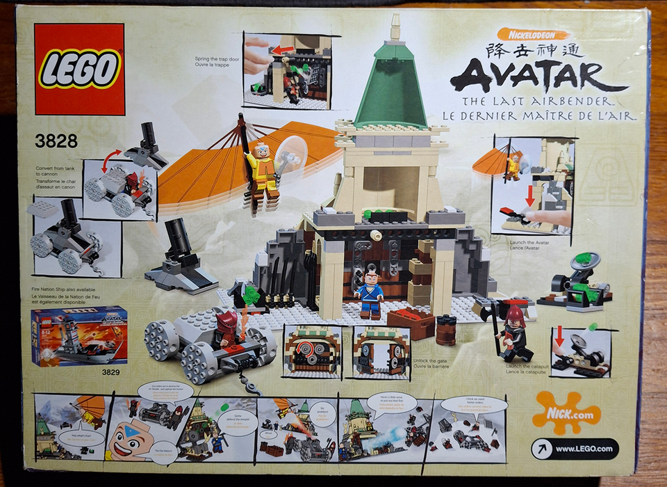 LEGO Avatar: The Last Airbender: Air Temple (3828) Mint in Box ...