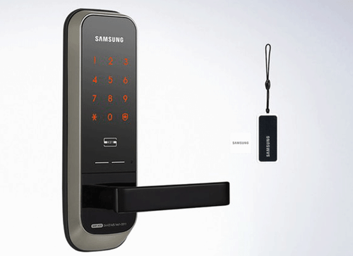 Samsung SHP-H20 Smart Mini Lever Lock - Dark Silver for sale online | eBay