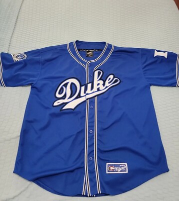 Duke Blue Devils Vintage Colosseum NCAA Script #7 Baseball Jersey XXL ...