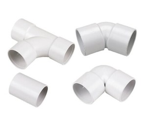 Solvent Weld Waste pipe Fittings in White 32mm / 40mm (actual size 36mm ...