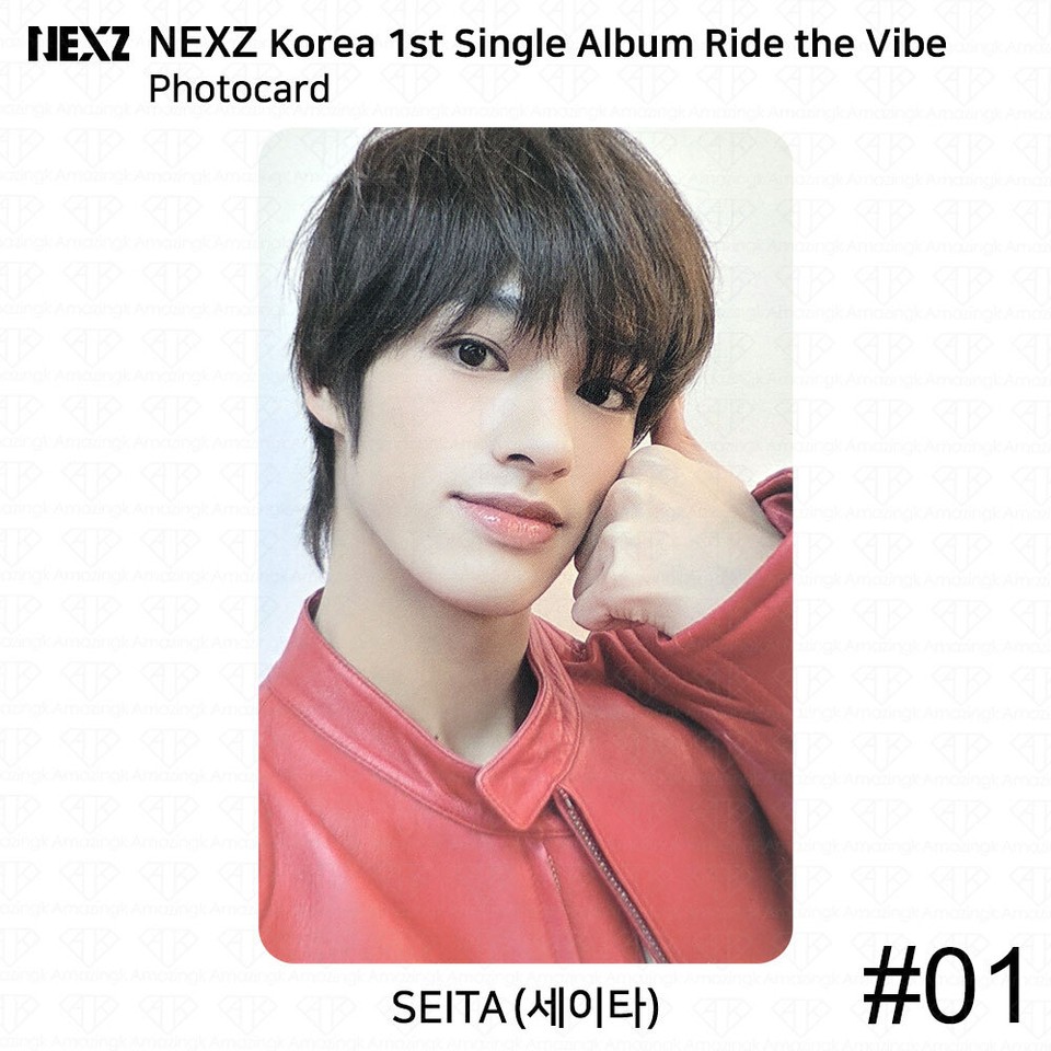NEXZ Korea 1st Single Album Ride the Vibe Official Photocard Postcard ...