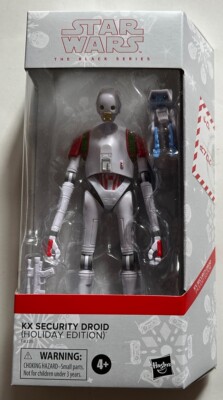 STAR WARS THE BLACK SERIES KX SECURITY DROID HOLIDAY EDITION 2023 ROGUE ...