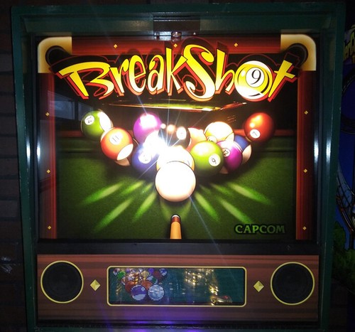 Breakshot Pinball Alternate Translite w/Speaker Panel decal HIGHEST ...