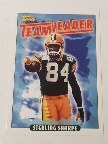 Sterling Sharpe Green Bay Packers 1993 Topps Team Leader Card #175 | eBay