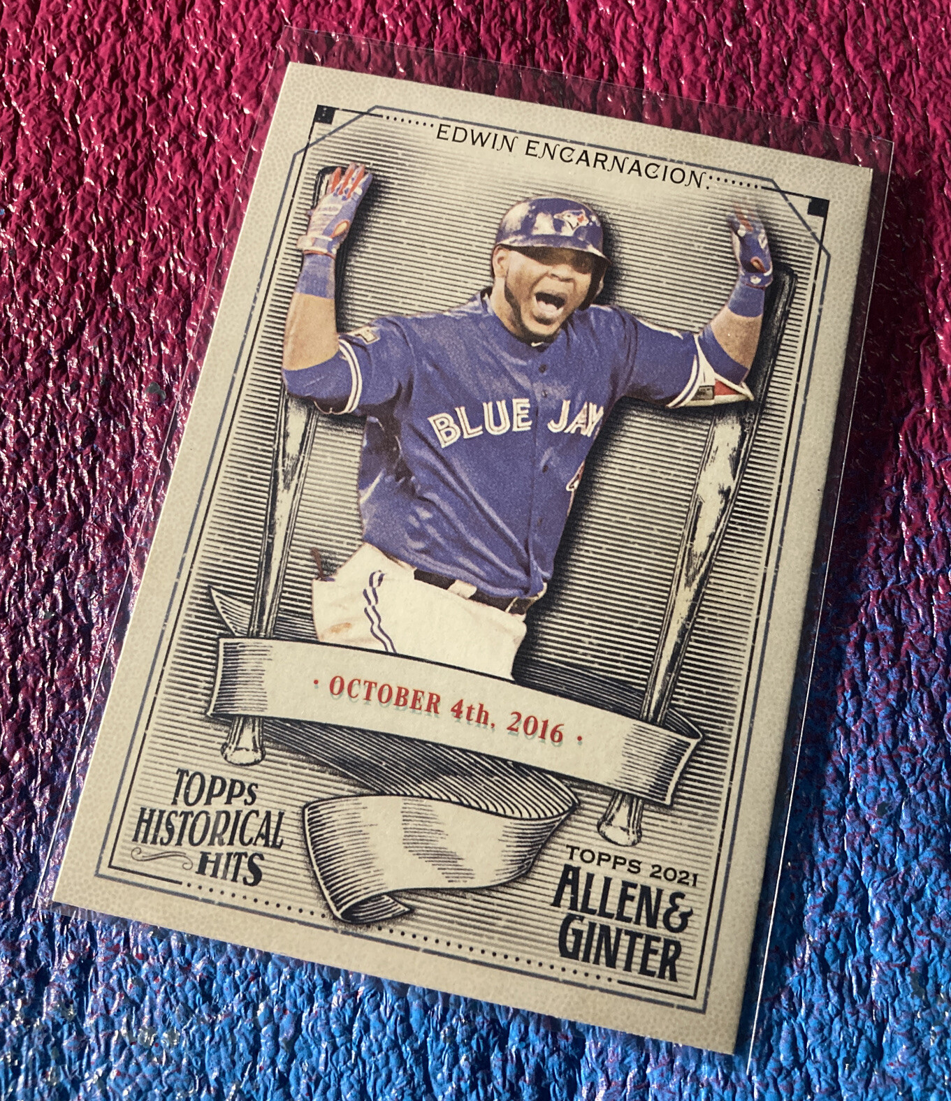 2021 Topps Allen & Ginter's - Historical Hits Edwin Encarnacion #HH-26 ...