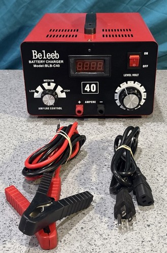 Beleeb Adjustable Battery Charger BLB-C40 - 12V 24V 36V 48V 60V 72V ...