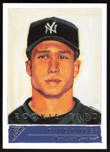2001 Topps Gallery #122 David Parrish RC | eBay