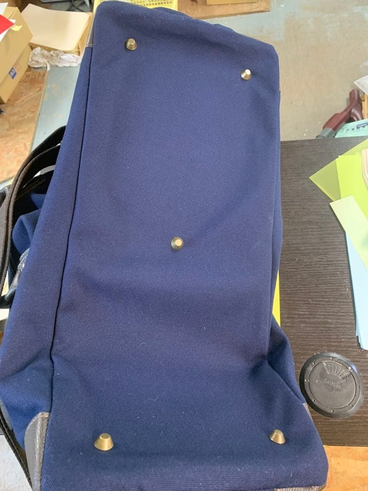 [New wz/Storage box&Strap] PANERAI Novelty Navy Blue Canvas Leather ...