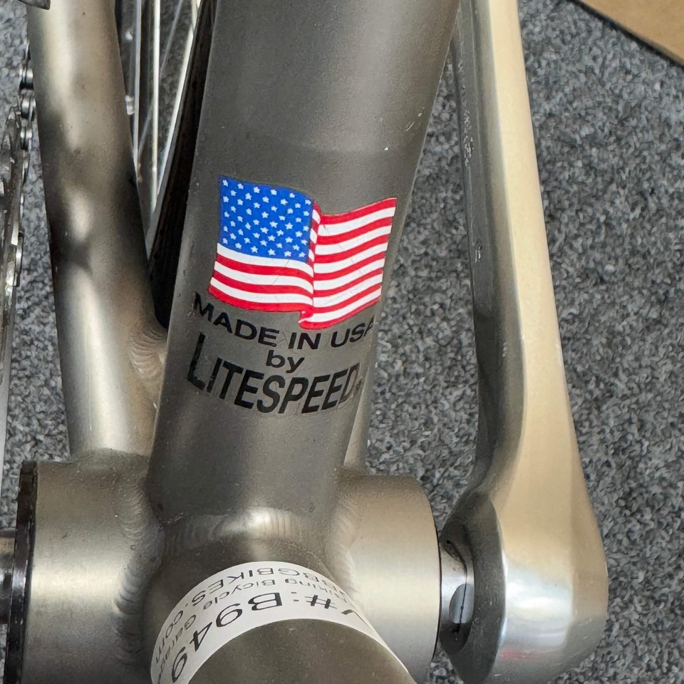 Used Litespeed Catalyst, Titanium Road Bike-1997,55cm | eBay