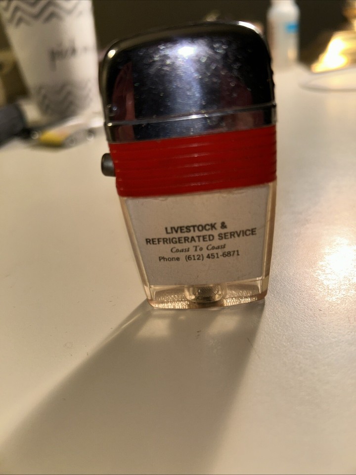 Vintage Scripto Vu-Lighter Cigarette Lighter Transportation | eBay