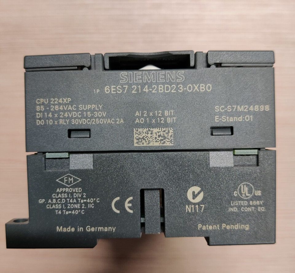 Siemens SIMATIC S7-200, CPU 224XP Kompaktgerät 6ES7214-2BD23-0XB0 | eBay