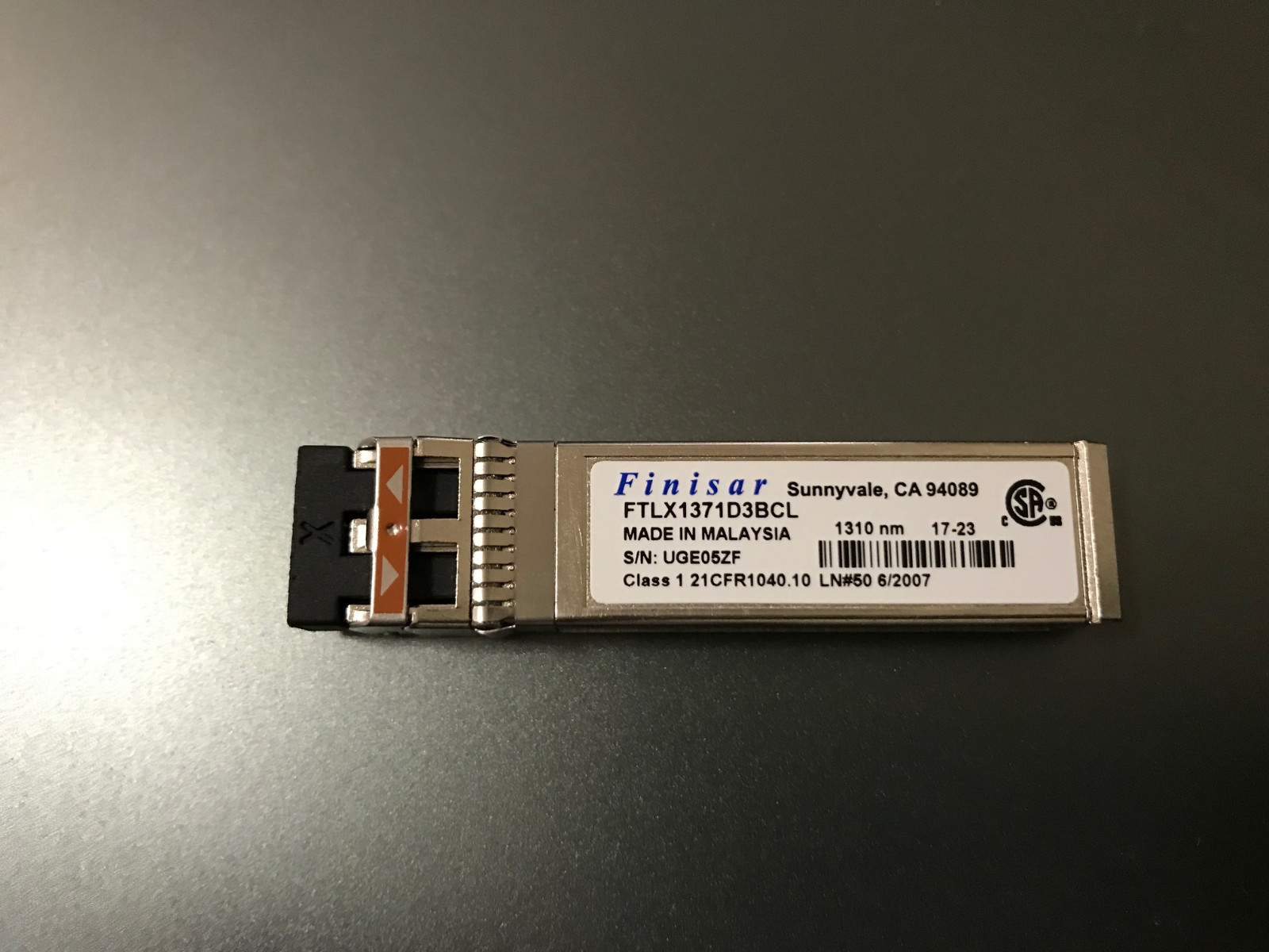 Finisar NETGEAR AXM763 SFP+LRM module for M4300, M5300, M7100 and M7300 ...