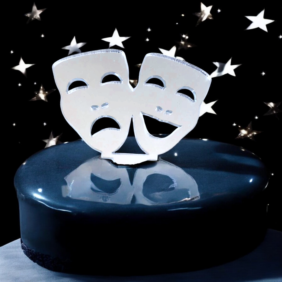 Comedy Tragedy Theatre Cake Toppers | eBay Australia