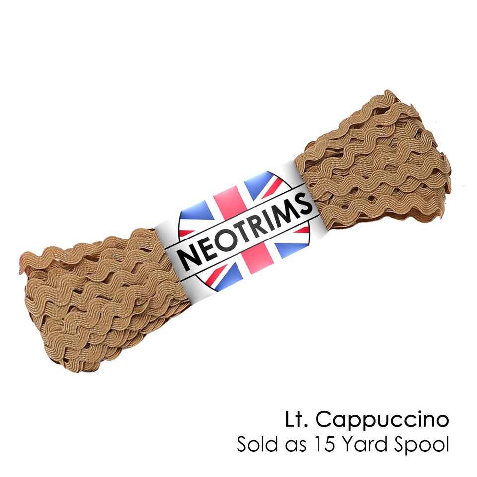 Rik Rak Ribbon,6mm Width Sewing Ric Rac Trimming,15 yards Braid Reel,28 ...