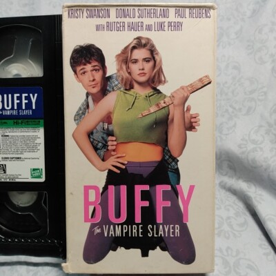 Buffy the Vampire Slayer VHS 1992 Video Tape Kristy Swanson Luke Perry ...