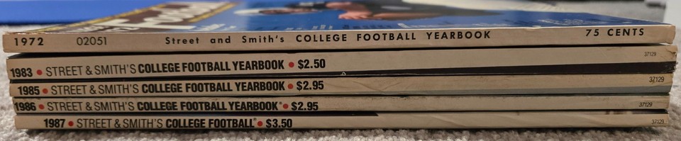 Vintage Penn State Football Lot – 5 Magazines + 9 Cards – Joe Paterno ...