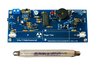Geiger Counter Kit Nuclear Radiation Detector w/ J305 ; Dosimeter for ...