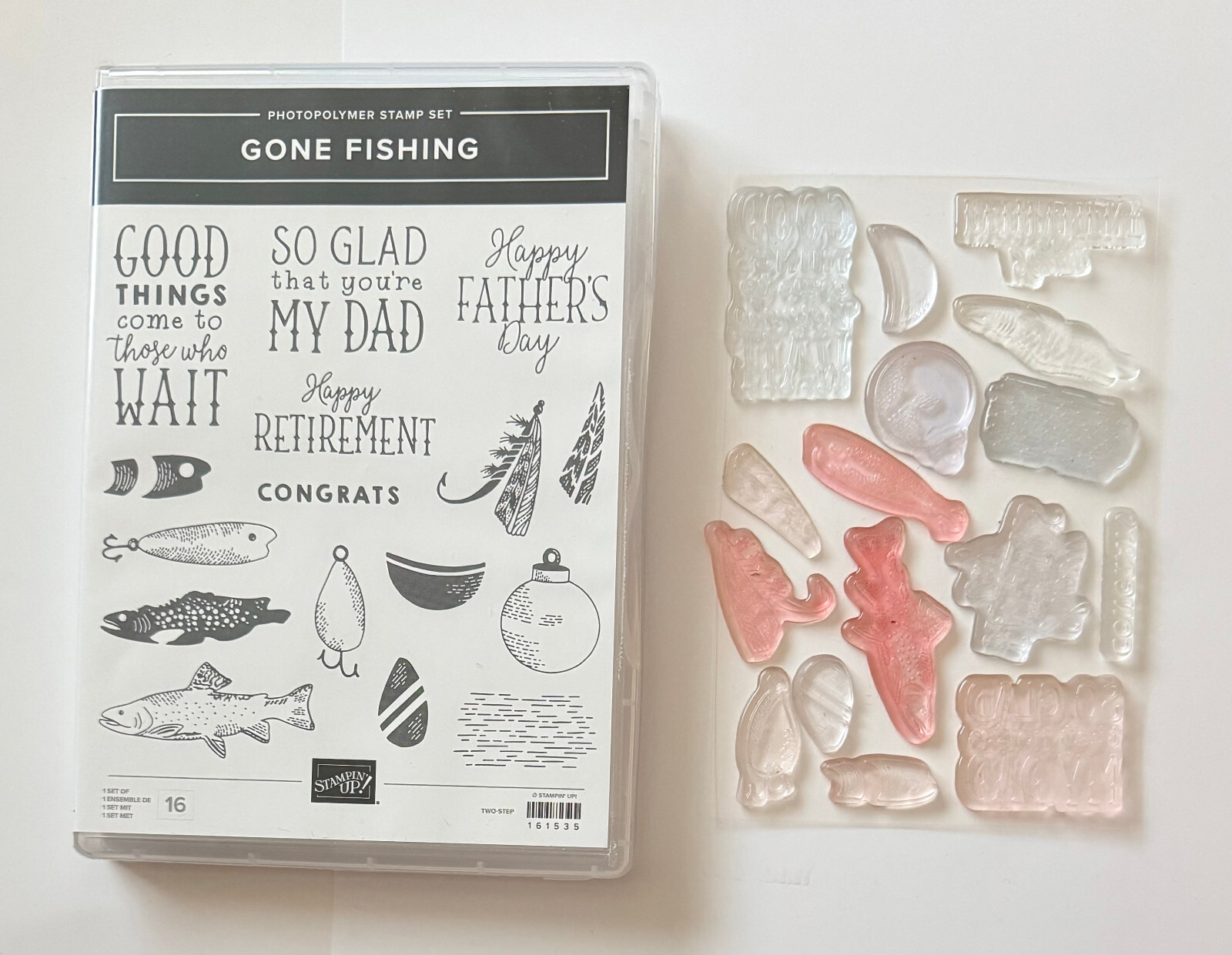 Stampin’ Up! Gone Fishing Stamp Set & Dies | eBay