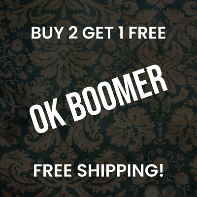 OK BOOMER sticker Generation 2 GEN Z racing JDM Funny drift car window ...