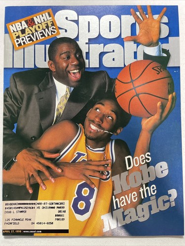 1998 April 27, Sports Illustrated Magazine , Kobe Bryant, (MH886) | eBay