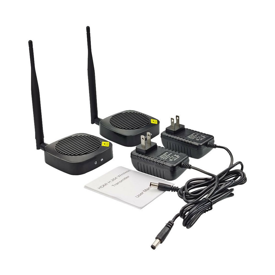 Wireless Wifi Display Adapter HDMI Extender Transmitter Receiver Laptop ...