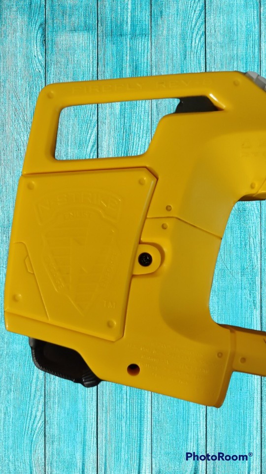 Nerf N-Strike Firefly Rev-8 Lighted Dart Gun Blaster Tested Working ...