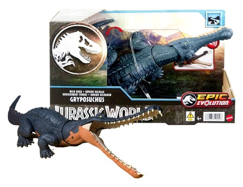Jurassic World Epic Evolution: Wild Roar Gryposuchus 12" Figure New in ...