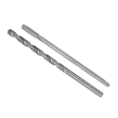 Screw Tap and Drill Bit Set M8 x 1.25 Thread 8mm Dia 150mm Extra Long ...