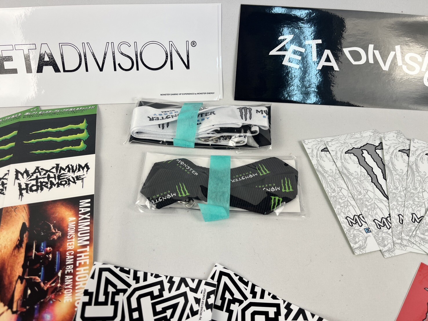 Monster Energy Neck strap & Sticker 8 Types Set | eBay