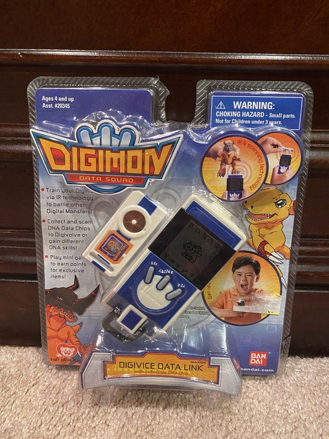 Bandai Digimon Data Squad Digivice Data-link TOEI Anime RARE DNA Chip ...
