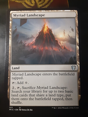 Myriad Landscape , Commander Innistrad MH , Near Mint , MTG,FREE ...