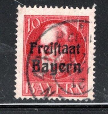 GERMANY GERMAN COLONIES BAVARIA BAYERN OVERPRINT STAMPS USED LOT 1626AF ...