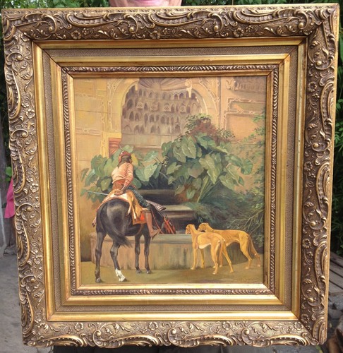 SIGNORINI Giuseppe (1857-1932), Italian painter, gorgeous oil on panel ...