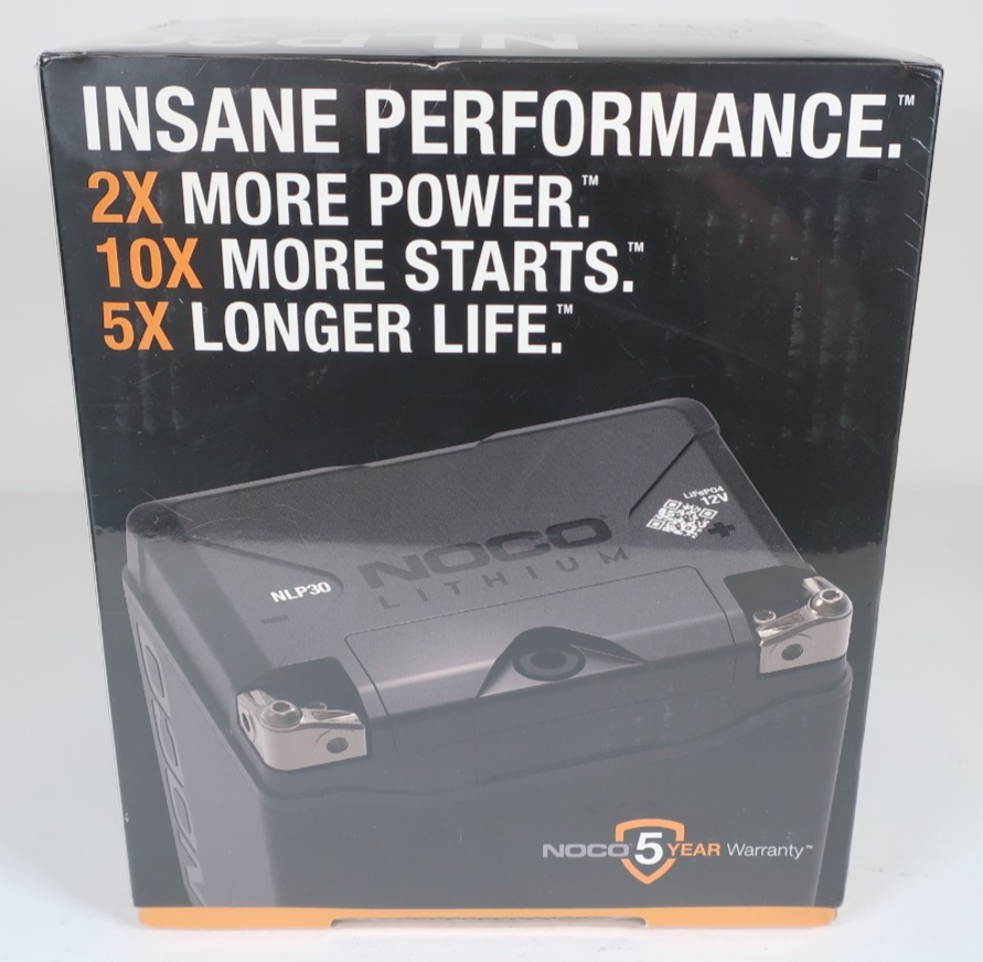 NEW NOCO Lithium NLP30 12V 700A 8Ah 100Wh Lithium Powersport Battery - SEALED | eBay