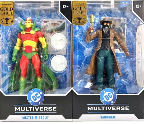 McFarlane DC Multiverse Gold Label Mister Miracle Sandman Figure Target ...