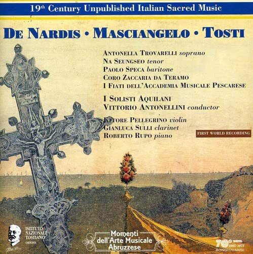TOSTI FRANCESCO PAOLO DE NAR 19th Century Italian Sacred Music (CD) (UK ...