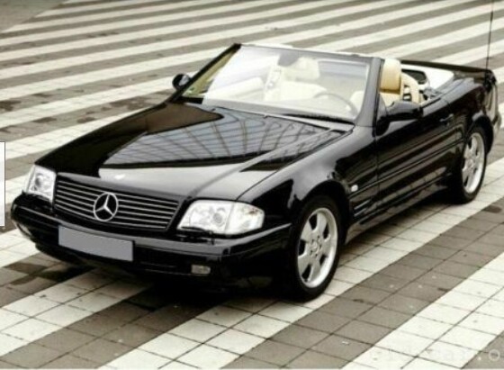 1990-2001 for Mercedes R129 SL Class Sport Front Grille Paint #197 ...