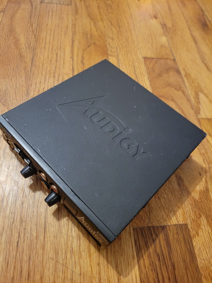 Sound Blaster Creative Labs Audigy eX SB0100 External Box Only NO ...