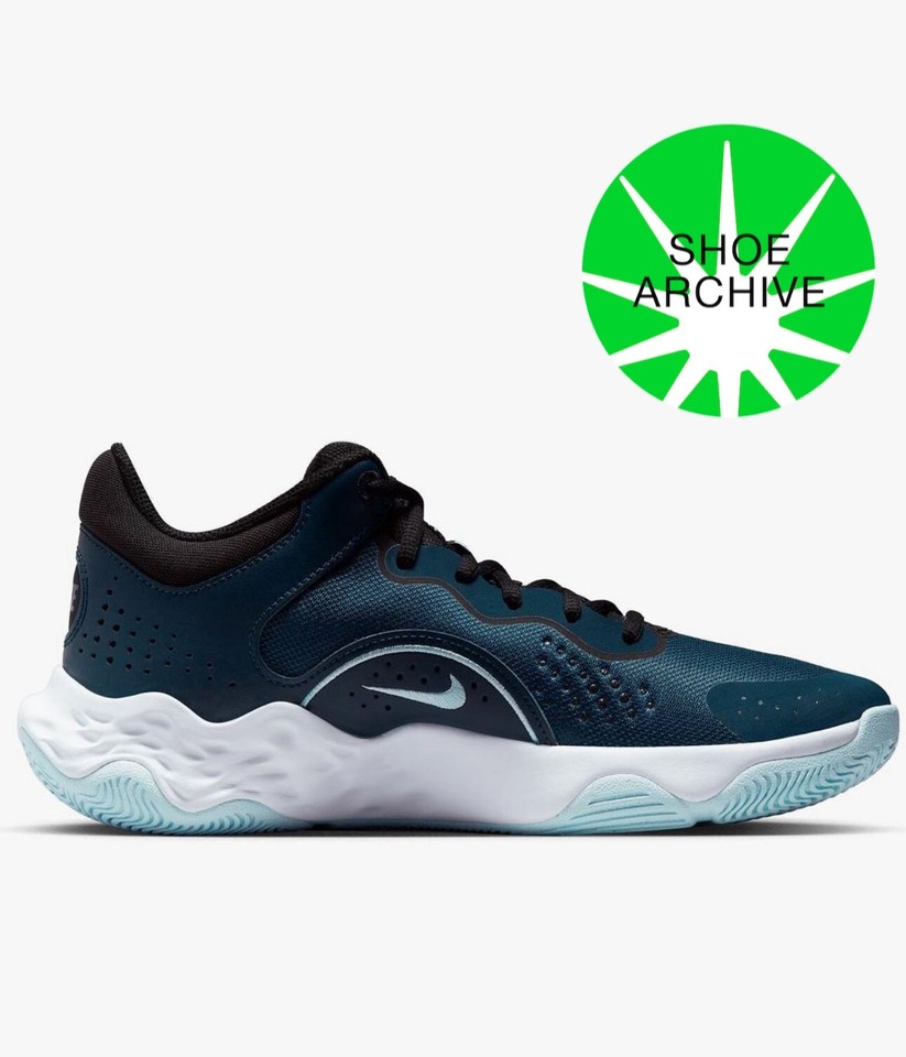 NEW 10-12 Nike Fly.By 3 Mid Armory Basketball Navy Glacier Blue DD9311 ...