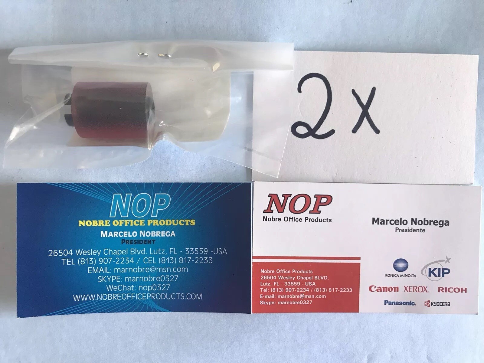 Genuine 4 Feed Rollers Konica Minolta Bizhub A00J563600 for sale online ...