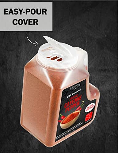 Cayenne Pepper Powder Bulk 5 LB All Natural Red Pepper Spice 50,000 SHU ...