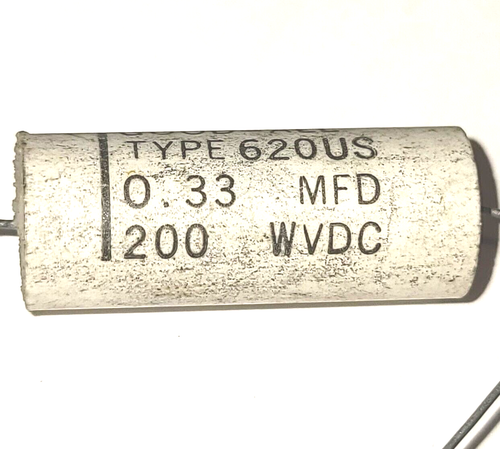 Good-All 0.33 MFD 200v Type 620us Axial Capacitor | eBay